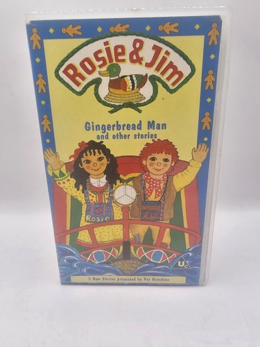 ROSIE & JIM GINGERBREAD MAN AND OTHER STORIES VHS - TV Kids series PAL ...