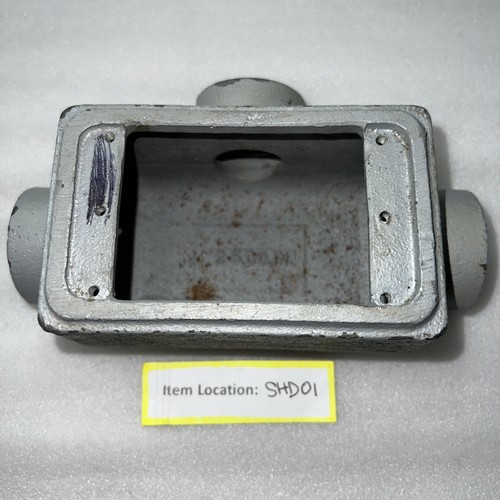 Appleton 1" Unilet Type FD Cast Iron Electrical Box 25 CU. Inch | eBay