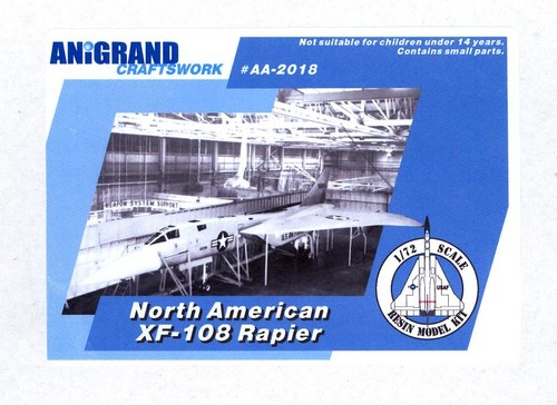 Anigrand Models 1/72 NORTH AMERICAN XF-108 RAPIER Escort Fighter | eBay