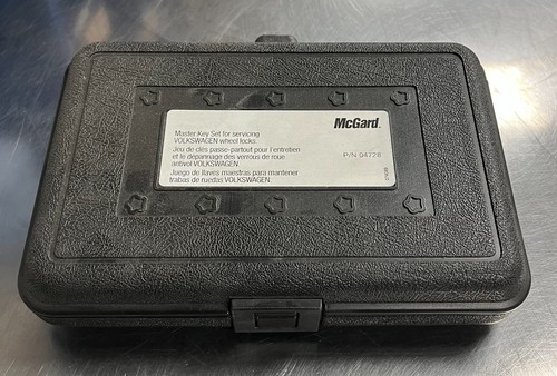 VW Volkswagen Factory McGard Master Wheel Lock Key Set #04728 | eBay