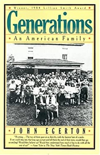 Generations : An American Family Board Books John Egerton 9780671628338 ...