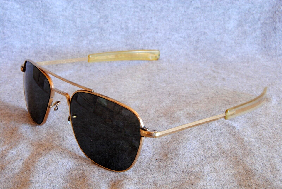 american optical aviator sunglasses 1/10 12k gf vintage 5-1/2 | eBay