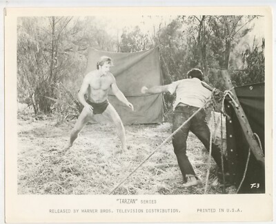 RON ELY IS TARZAN! TV SERIES, Fight Scene f19277 | eBay