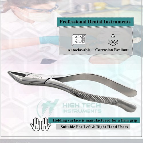 Dental Extracting Forceps #150 For Upper Molar Extraction German ...