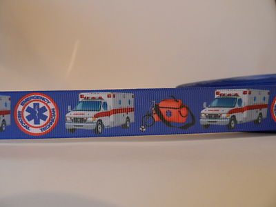 Grosgrain Ribbon, EMT Emergency Medical Ambulance First Aid Rescue ...