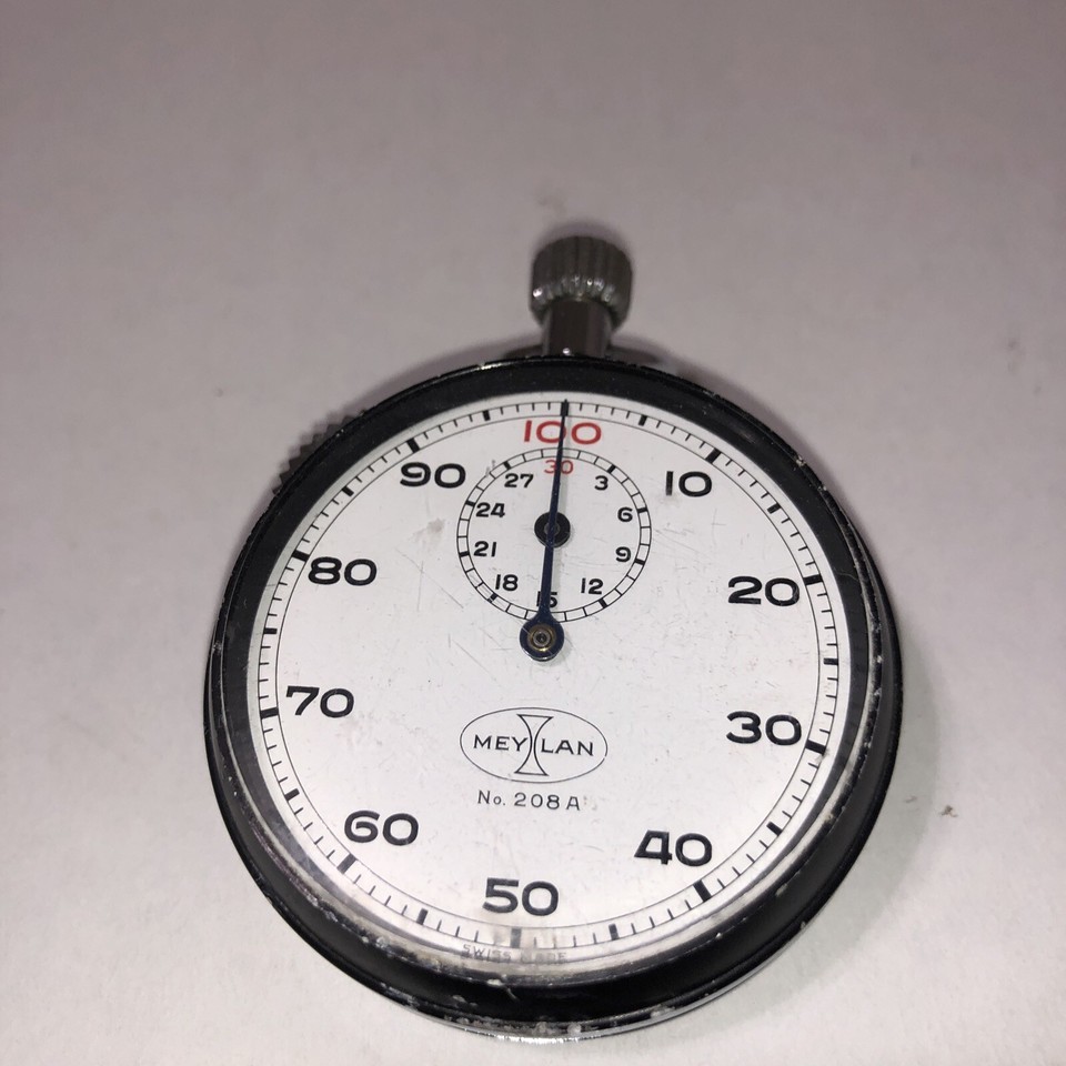 Vintage Meylan 208A Swiss Made Stopwatch Works | eBay