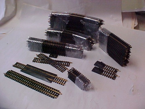 Large Lot of Brass HO Scale Train Track | eBay