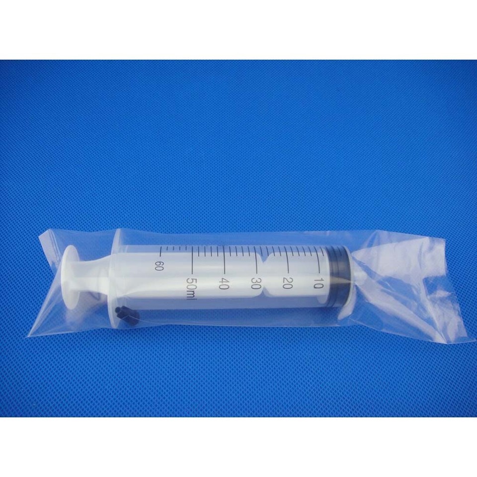 Dispensing Syringes 50cc 50ml Plastic with Tip Cap Pack of 10 | eBay