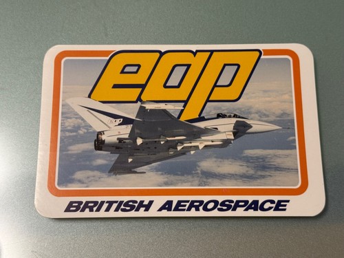 British Aerospace EAP Sticker original unused retro aircraft aviation ...