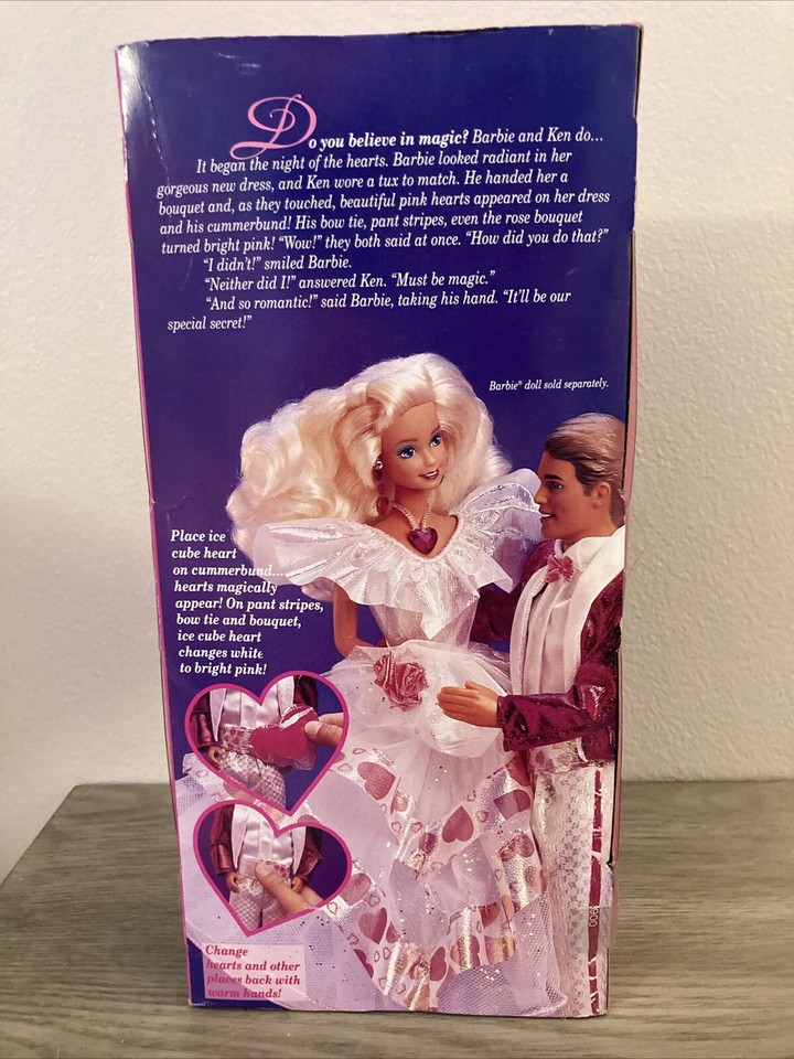Barbie Secret Hearts Ken Fashion Doll Vintage 1992 Valentines Day ...