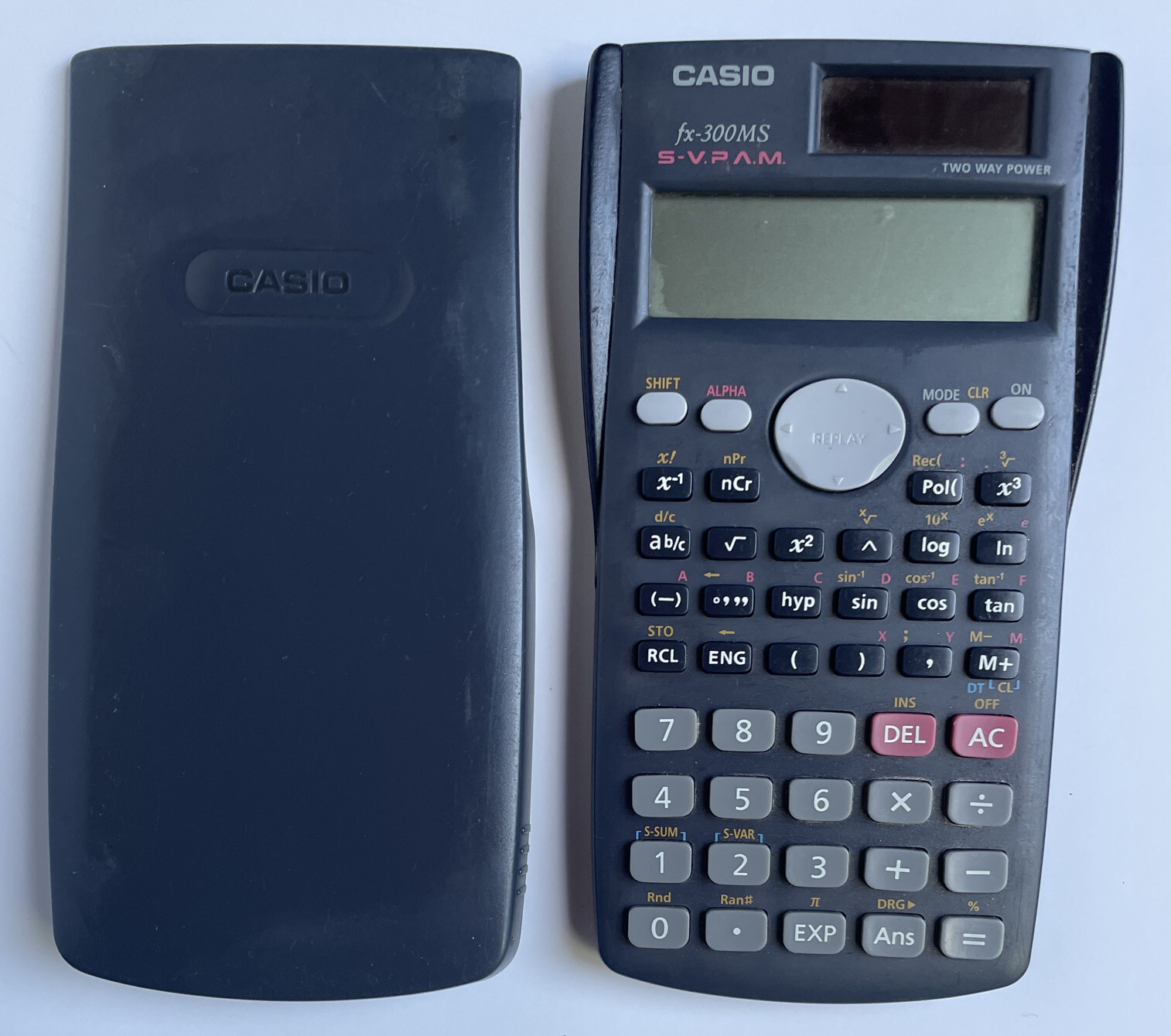 Casio FX-300MS S-V.P.A.M. Two Way Power Scientific Calculator | eBay