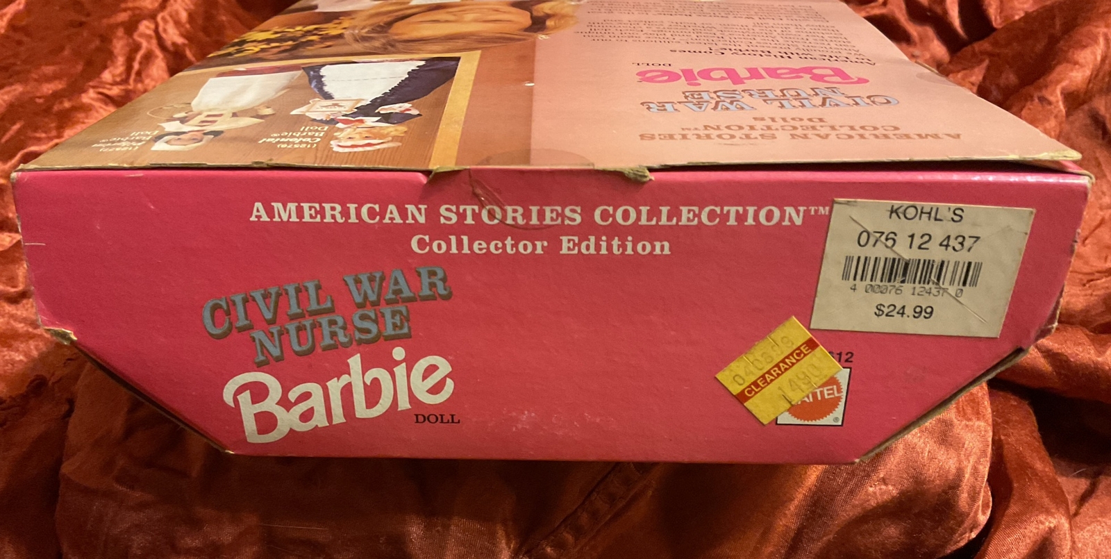 Vintage 1995 American Stories Collection Civil War Nurse Barbie Doll ...
