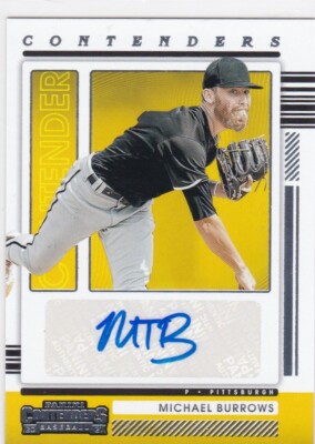 2021 Contenders Michael Burrows Autograph Auto #MB Pirates | eBay