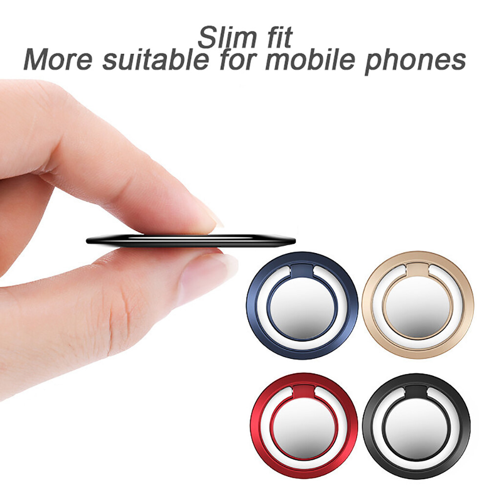 Cell Phone Ring Holder Stand Magnetic Phone Ring Finger Kickstand 360 ...