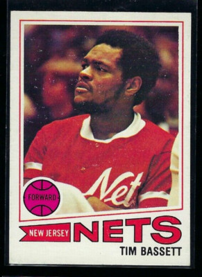Tim Bassett - 1977-78 Topps Basketball #54 - New Jersey Nets | eBay