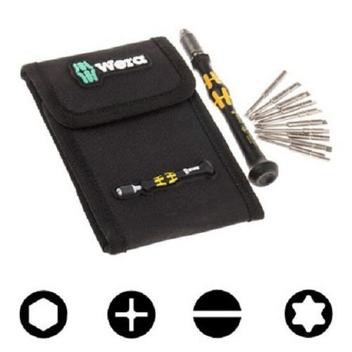 Wera ESD SAFE SCREWDRIVER SET 11Pcs Hexagon, Phillips, Slotted & Torx ...