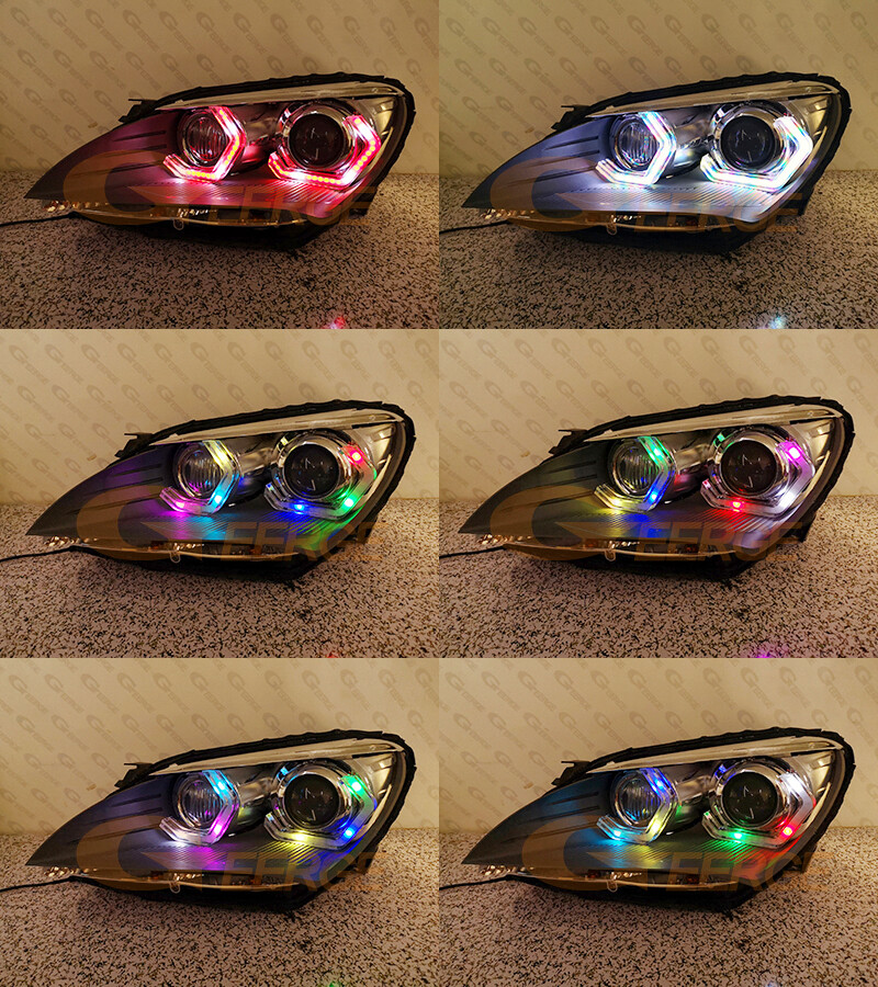 For BMW 6 Series F12 F13 F06 Concept M4 Iconic Style Dynamic RGB LED Angel Eyes | eBay