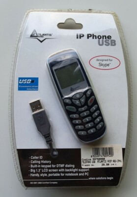 IP Phone USB - Atlantis Land - Compatibile con Skype! | eBay