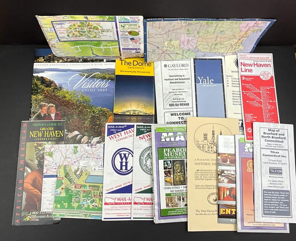 Huge Lot 200+ Road Driving & Walking Maps 1990-2000s City State ...