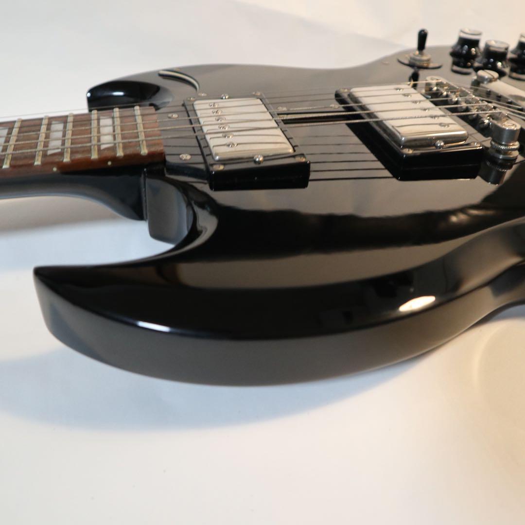 Epiphone X Grover Peg SG Black Electric Guitar W/Gig Bag Epiphone X Grover Peg SG Black Electric Guitar W/Gig Bag