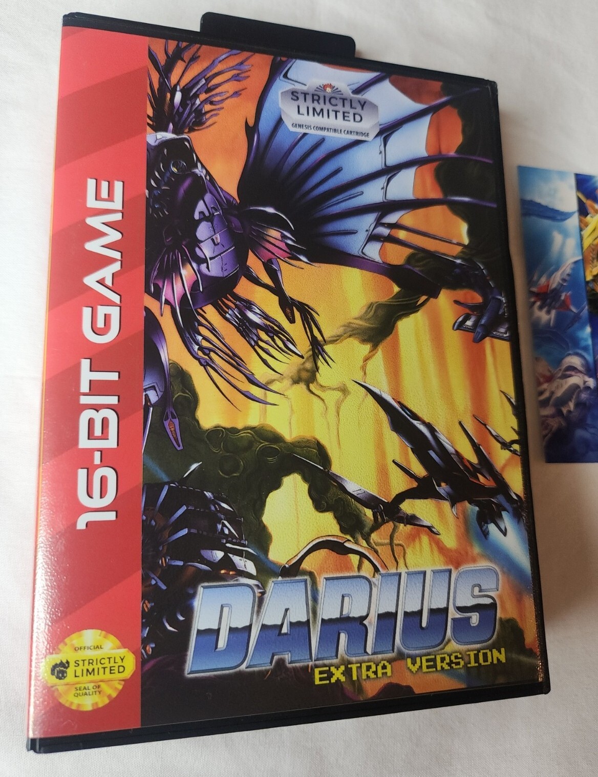 Darius Extra Version - Strictly Limited Sega Genesis MegaDrive with postcard | eBay