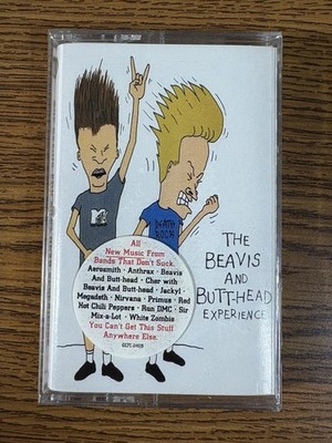 Beavis and Butt-Head Experience Cassette Sealed W/ Hype Sticker ...