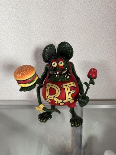 Rat Fink Figure Hamburger with Rose Ametoy Miscellaneous Goods | eBay