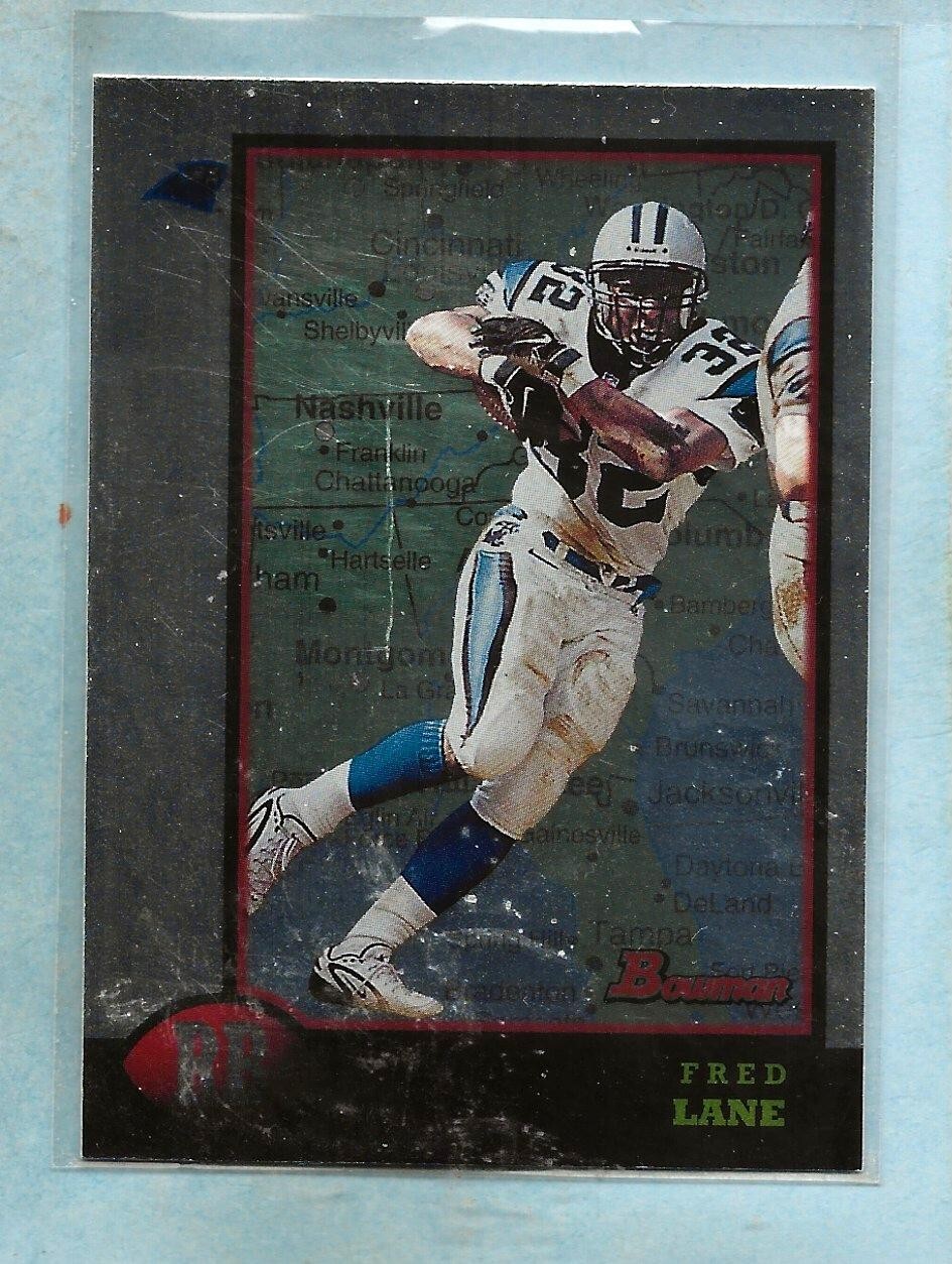FRED LANE - 1998 Bowman "Interstate" - #76 - Panthers - Comb. Shipping ...