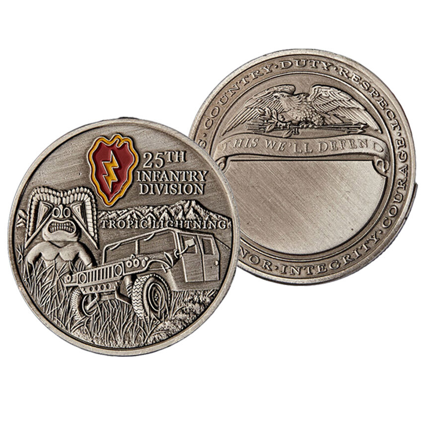 Commemorative Tropic Lightning 25nd Infantry Division Military US ...