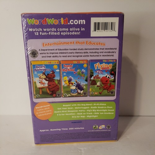 WordWorld: Bears Masterpiece/Flying Ant/Boppin with the Bug Band (DVD ...