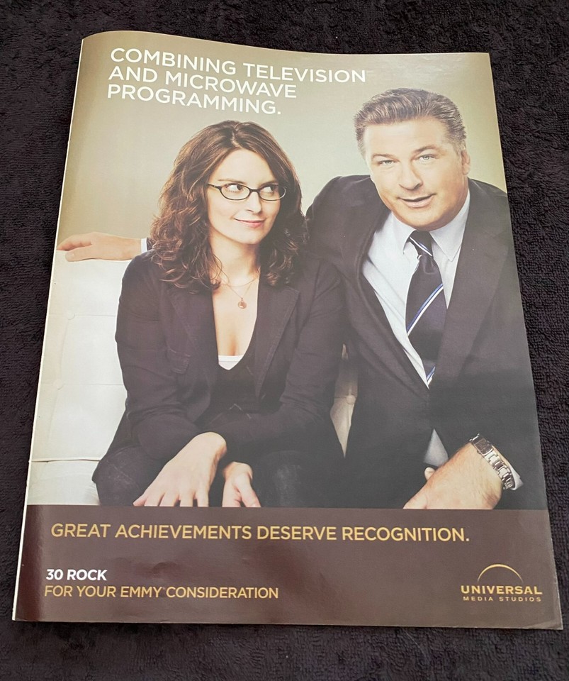 FRIDAY NIGHT LIGHTS Emmy ad Kyle Chandler & 30 ROCKS Tina Fey, Alec ...