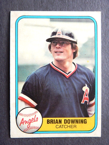 Brian Downing #282 Fleer 1981 Baseball Card (California Angels) VG | eBay