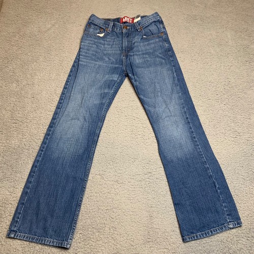 Levis 527 Boot Cut 14 Regular 27x27 Distressed Jeans Womens | eBay