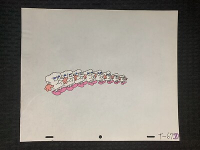TOOTHPASTE COMMERCIAL? 12.5x10.5" Animation Cel & Drawing - Dancing ...