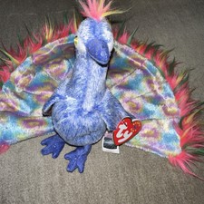 Flashy the Peacock - Beanie Babies - Beaniepedia