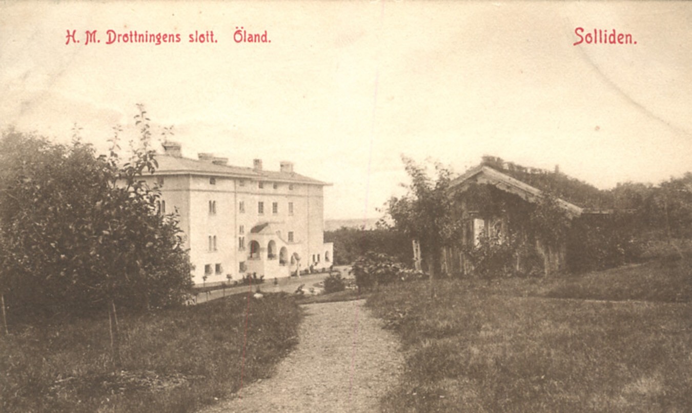 Drottningens slott Öland Solliden Queens Royal Castle Sweden c1910 ...