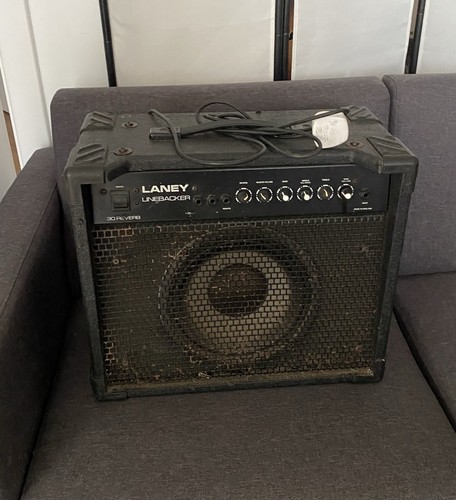 Laney Linebacker Reverb 30 vintage made in England guitar amplifier amp ...