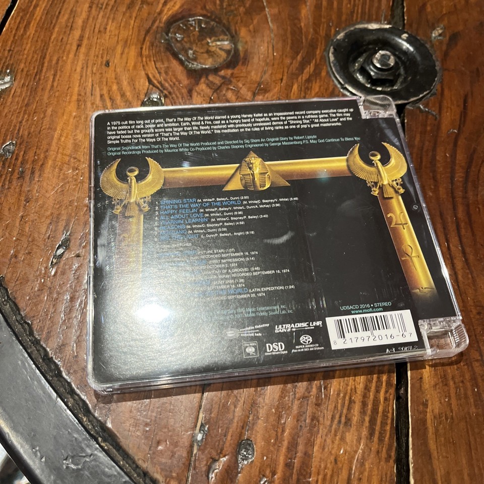 EARTH WIND & FIRE That's The Way Of The World RARE OOP HYBRID SACD MFSL ...