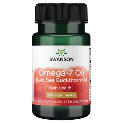 Swanson Omega-7 Oil From Sea Buckthorn Oil 450 mg 30 Liq Capsules | eBay