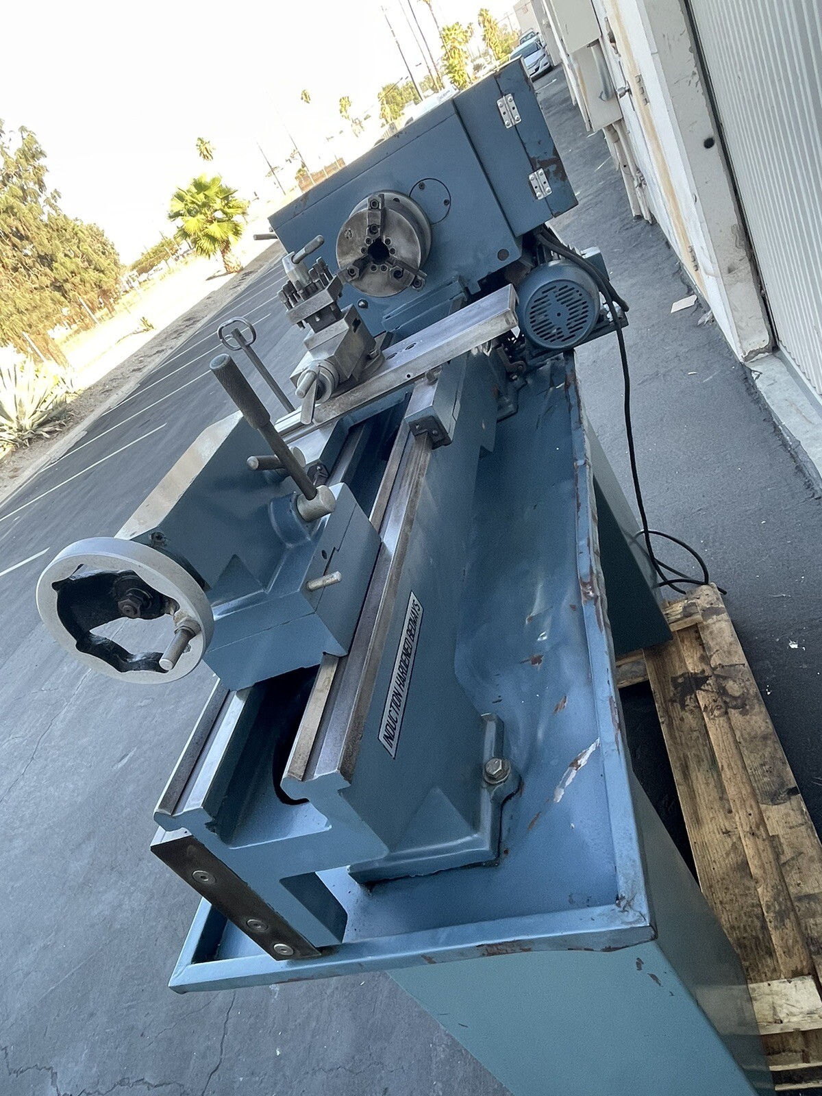 1996 FREJOTH GEARED HEAD LATHE MODEL FI-900AG 12x36” 120/230V 1 phase ...