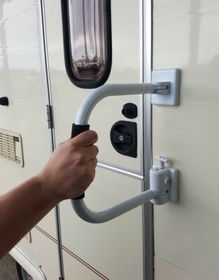 Arm-A-Lock Security Door Handle Caravan Motorhome RV ACCESSORIES JAYCO ...