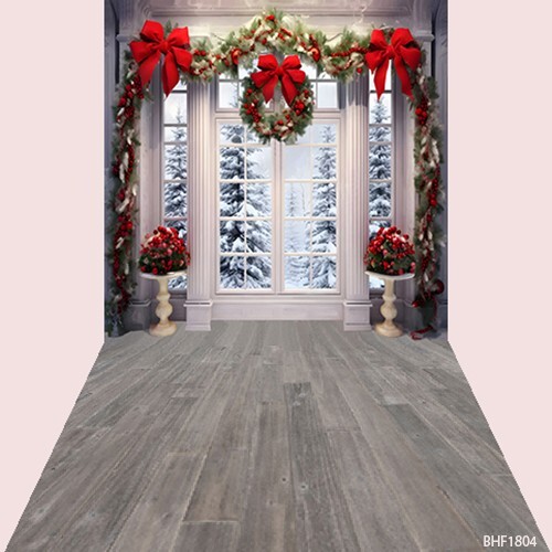 10'x20' CP Christmas Season Scenic Microfiber Fabric background ...