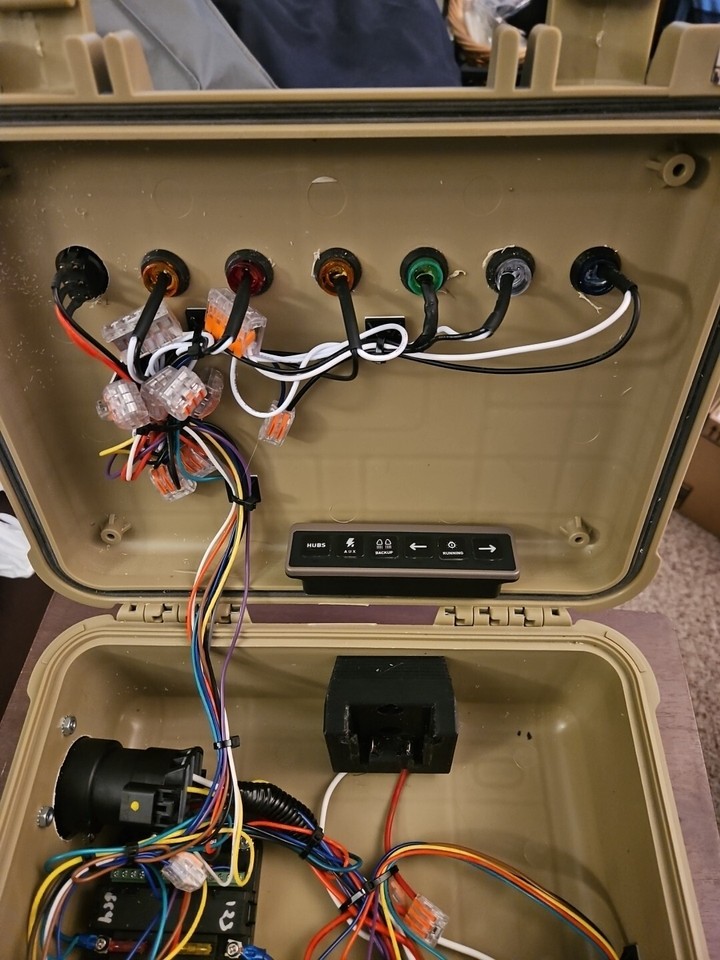 Remote Control Trailer Light And Brake Test Box | eBay