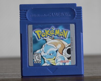 Pokemon Blue Gameboy Color Cartridge Only TESTED & WORKS Original ...
