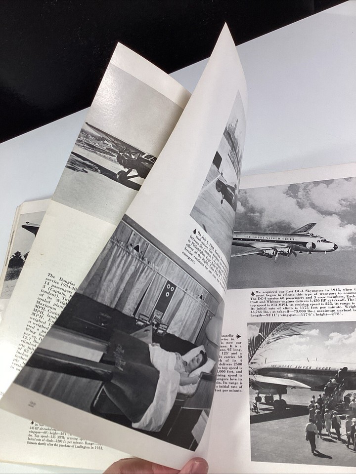 Eastern Airlines News 1953 Rare 25th Anniversary Book Silver Fleet ...