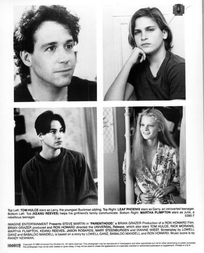 Tom Hulce, Leaf Phoenix, Keanu Reeves "Parenthood" - Movie Photo | eBay