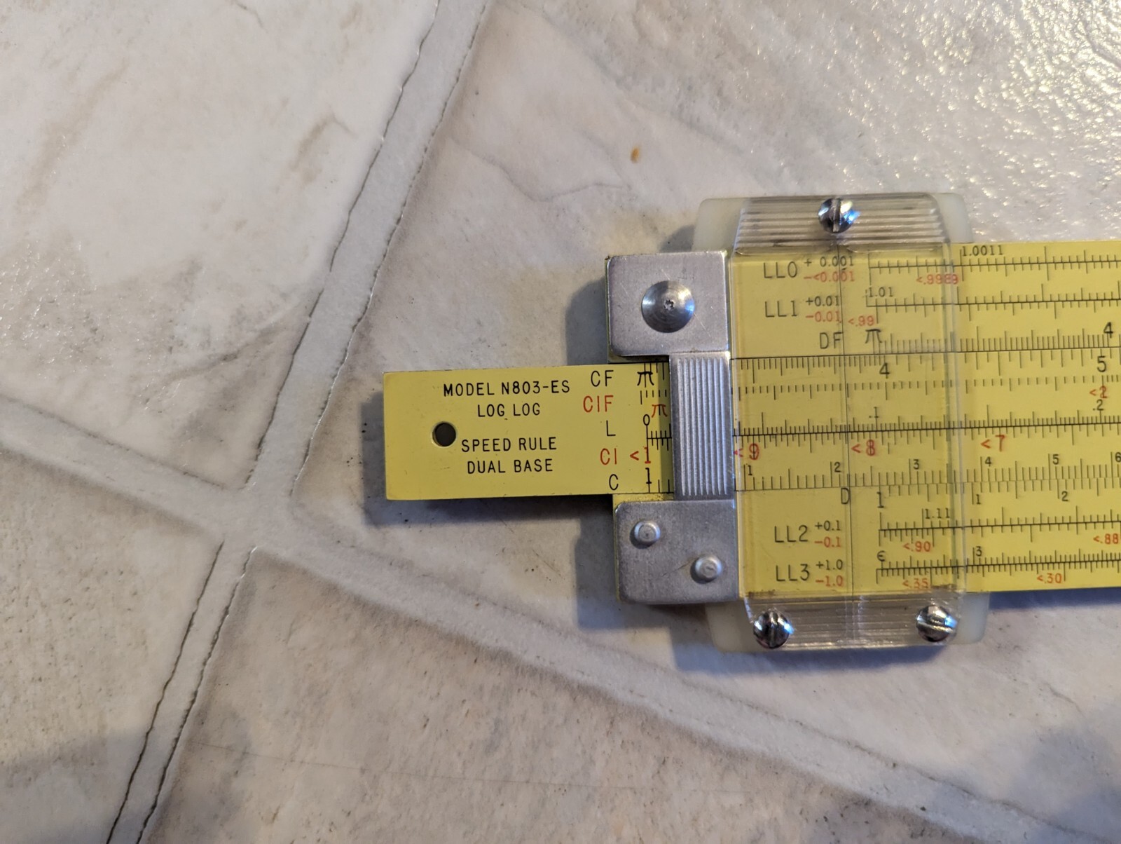 Pickett All Metal Slide Rule N300-ES HI Log Speed Rule | eBay