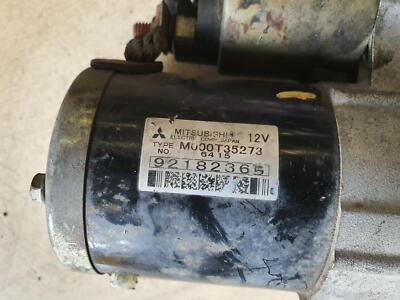 HOLDEN COMMODORE STARTER MOTOR 3.6 V6, VZ, ALLOYTECH, 07/05-09/07 05 06 ...