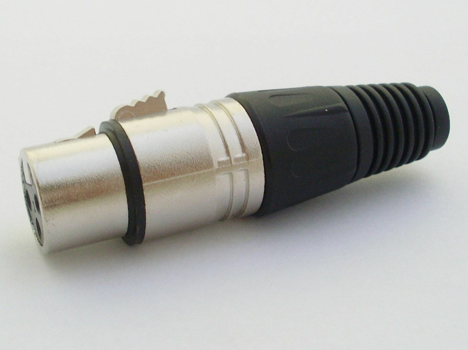 50pcs Microphone 3 Pin Jack Female Speaker XLR Connector SL5213 | eBay