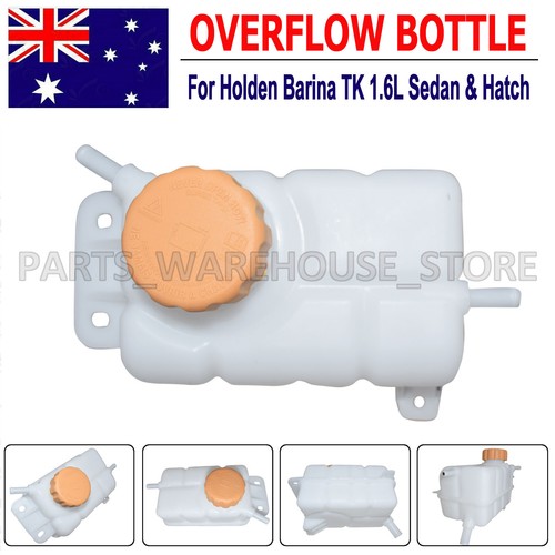 Coolant Radiator Reservoir Tank 96930818 with Cap for Holden Barina TK ...